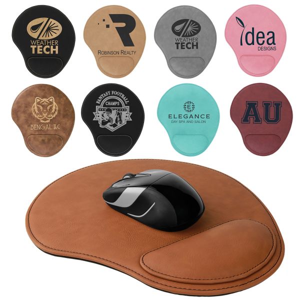 Personalized Logo Mouse Pad With Wrist Rest