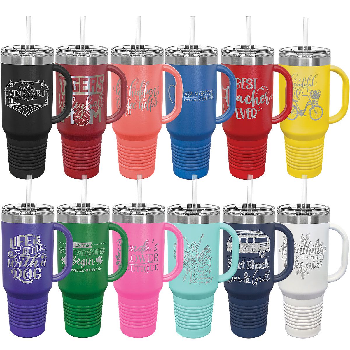 Personalized 40 Ounce Polar Camel Insulated Tumbler