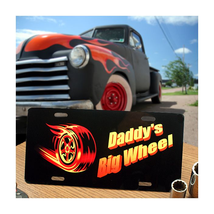 Aluminum Photo License Plate